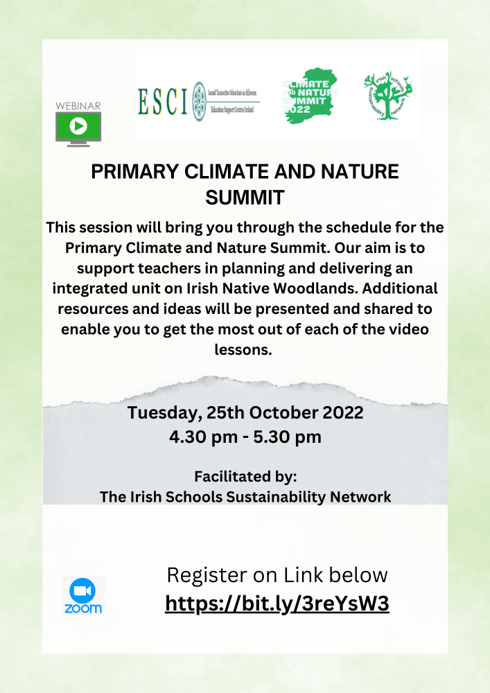 ESCI - Primary Climate and Nature Summit -Video Conferencing Seimineár ...
