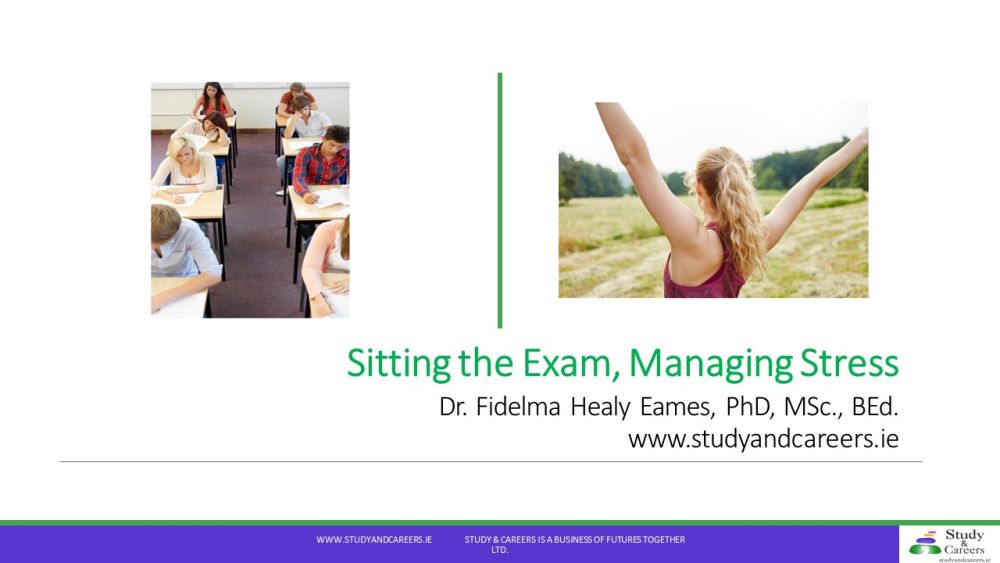 Sitting the Exam & Managing Stress-Video Conferencing Seimineár ...