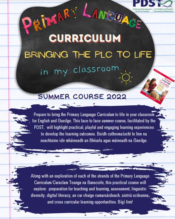 PDST Primary Language Curriculum - Bringing the PLC to Life in my ...