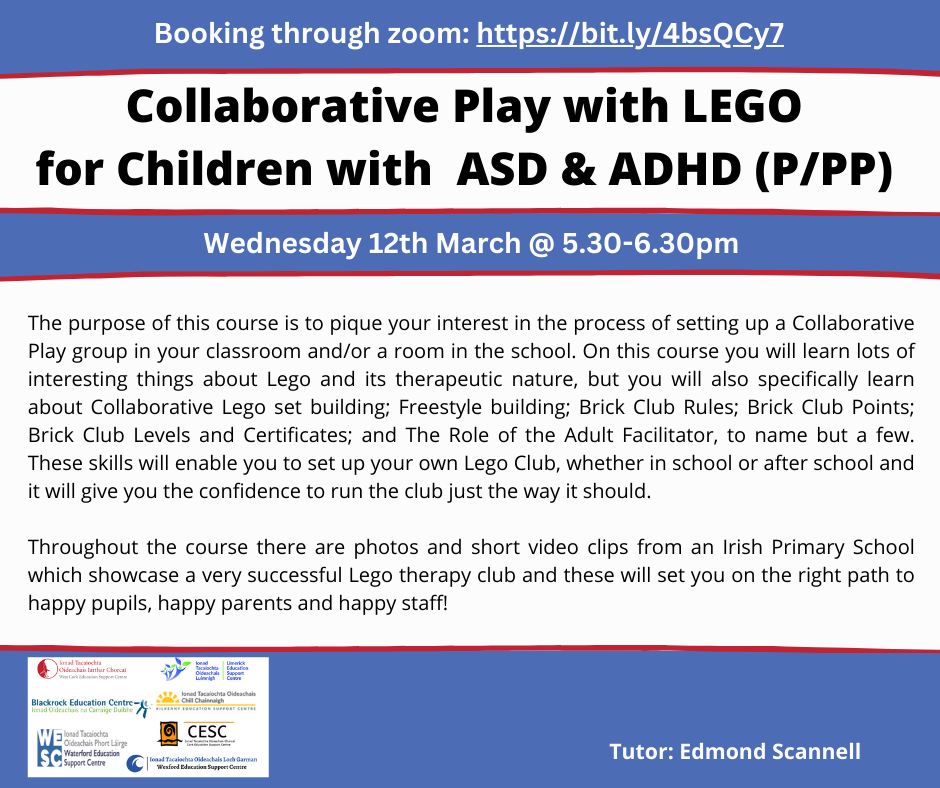 Collaborative Play with Lego for Children with ASD and ADHD-Primary ...