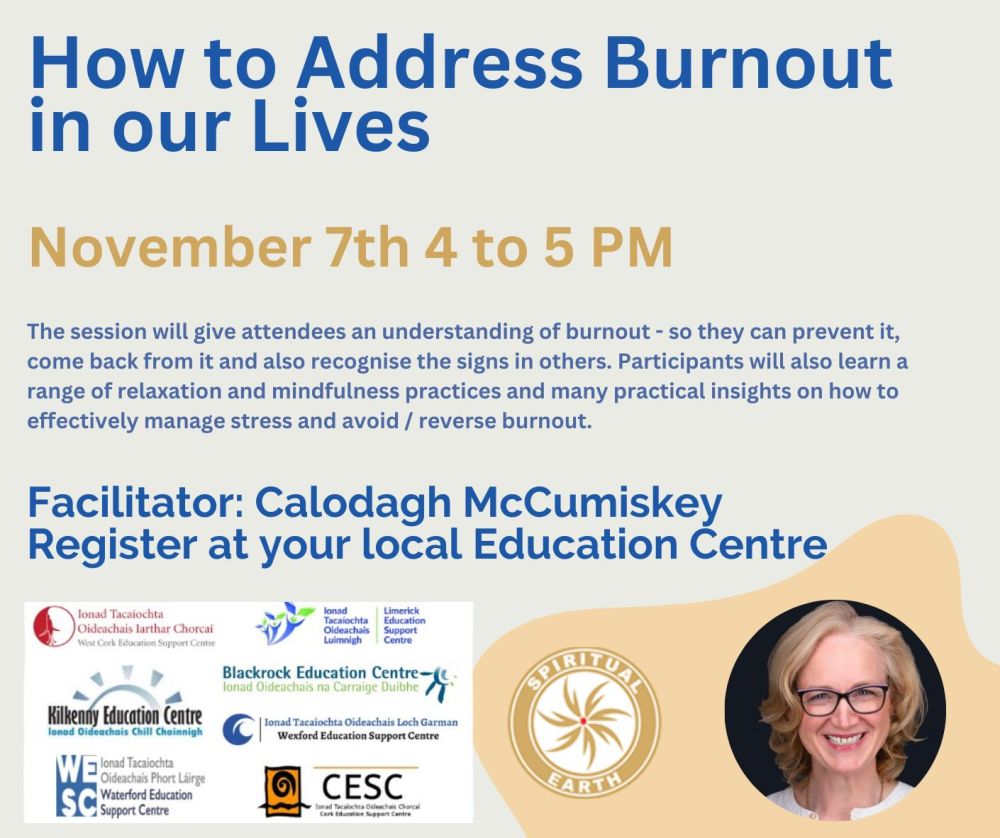 How to Address Burnout in Our Lives -Primary - Welcome to Wexford ...