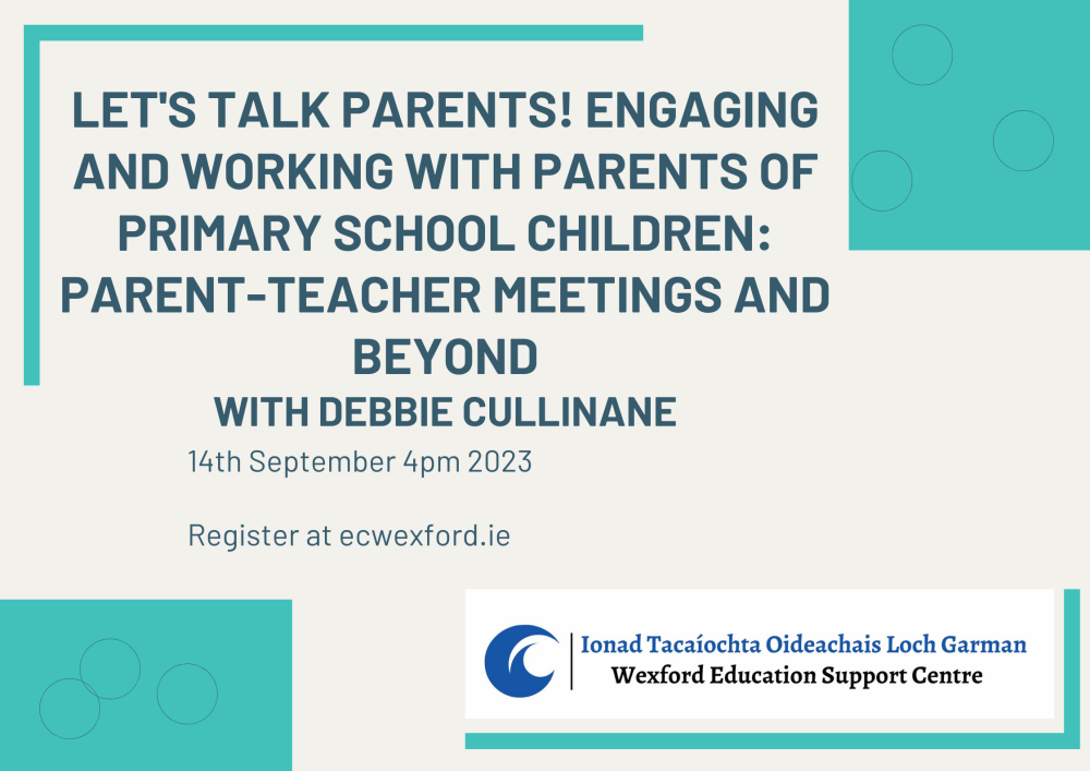 Let's Talk Parents! Engaging and Working with Parents of Primary School ...
