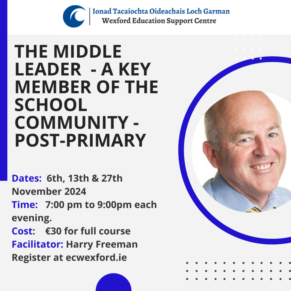 The Middle Leader - A Key Member of The School Community - Post-Primary ...