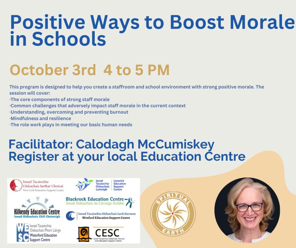 Positive Ways to Boost Morale in Schools -Primary - Welcome to Wexford ...
