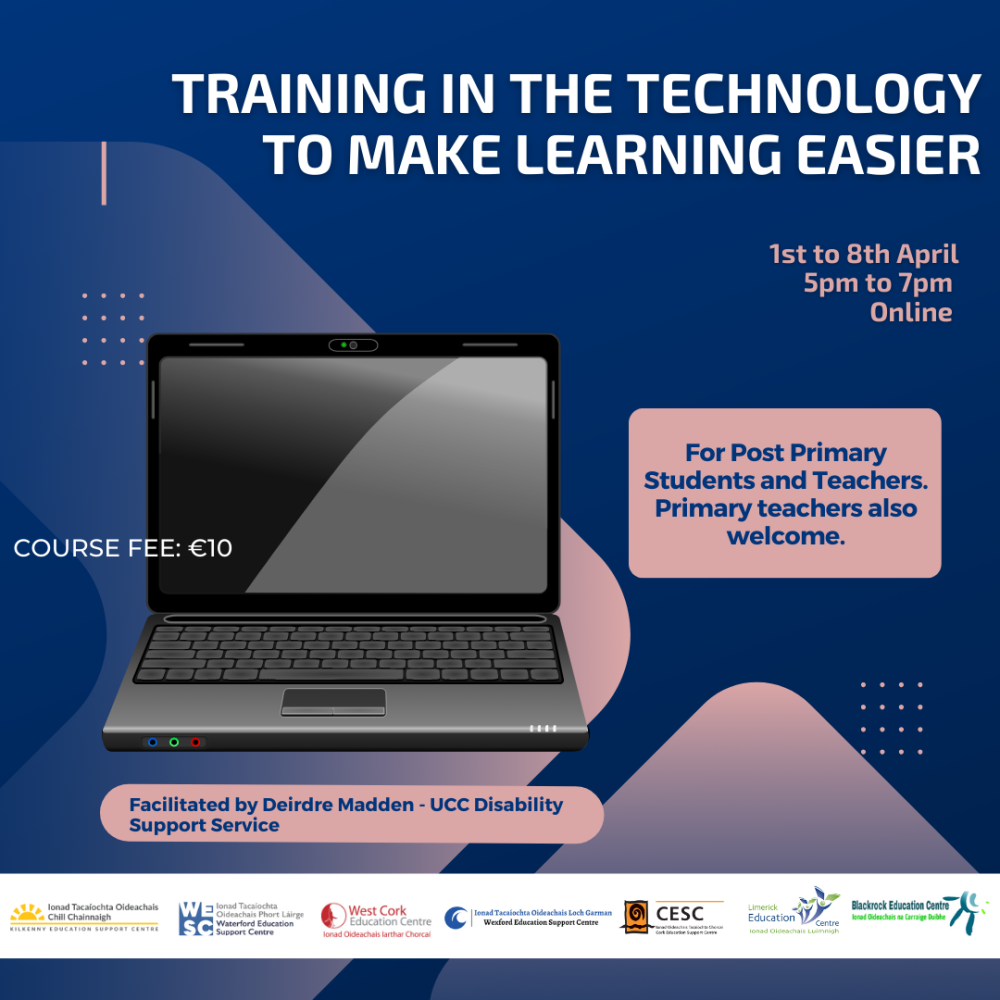 Training in the Technology to Make Learning Easier-Post Primary ...
